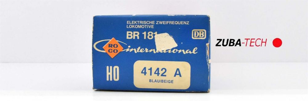 Roco 4142A E-Lok BE 181 DB H0 GS OVP (Gebraucht) in St. Gallen für CHF ...