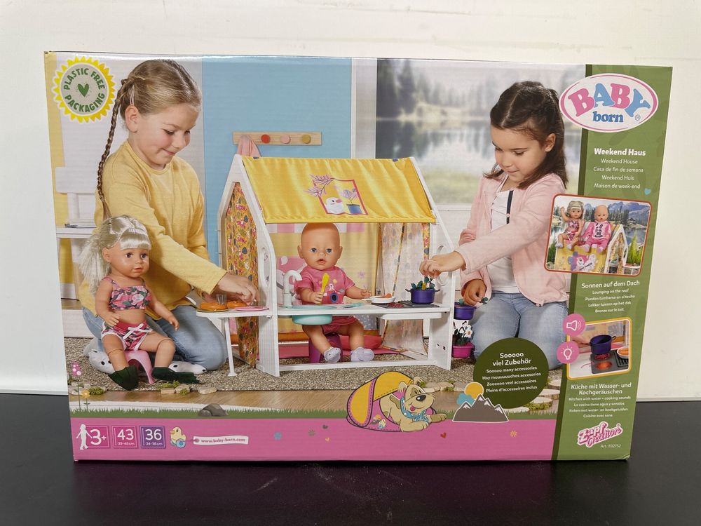 Neu Spielzeug Baby Born Weekend Haus von Zapf Creation (1x) (Neu und ...