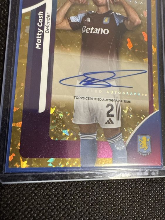 Topps Premier League 25/26 Matty Cash Auto /50! (Gebraucht) in Augst BL ...