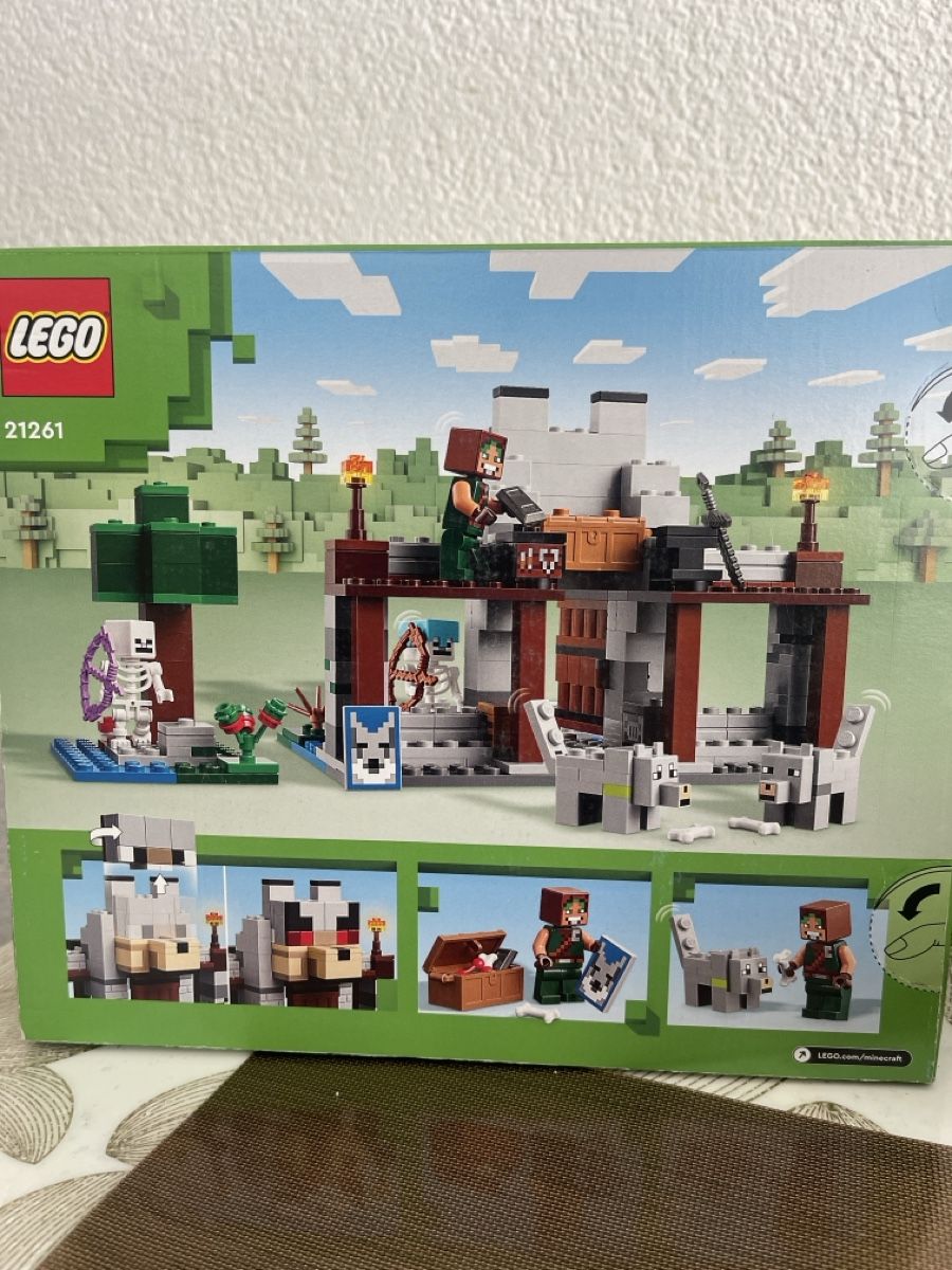 LEGO Minecraft 21261 The Wolf Stronghold - New Sealed! (Neu und ...