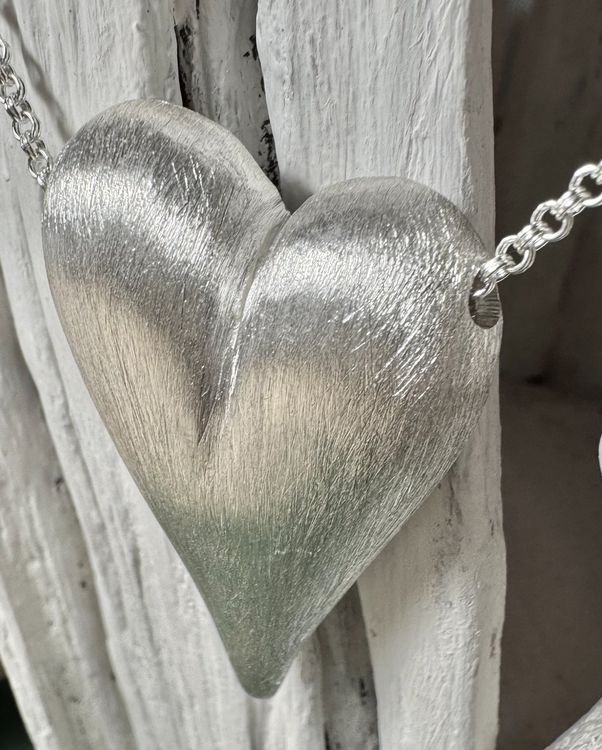 Herz-Anhänger gross - in Silber 925 (Neu und originalverpackt) in Jona ...