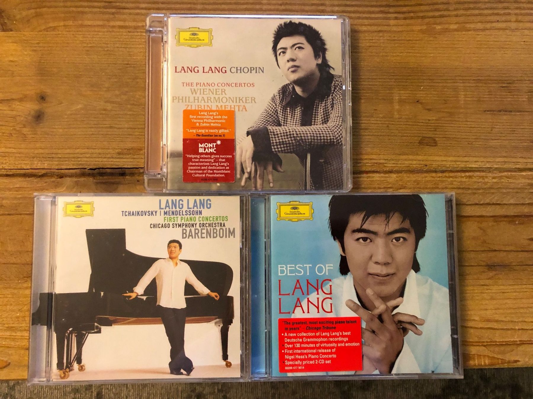 Lang Lang CD Sammlung Klassik Chopin Tchaikovsky Mendelssohn (Gebraucht ...