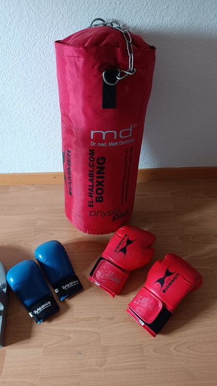 20 Kg Boxsack mit Handschuhen (Gebraucht) in St. Gallen für CHF 25 ...