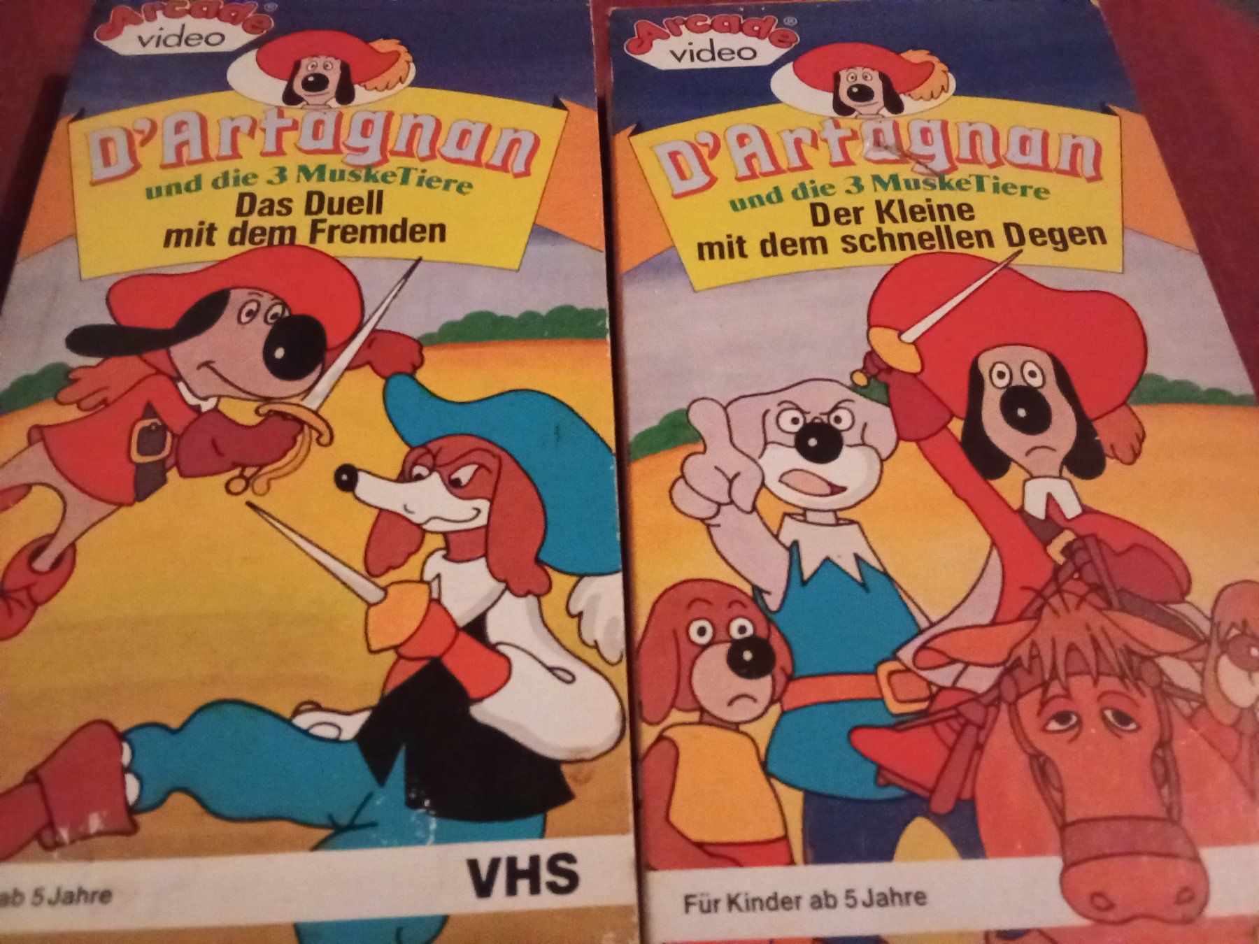 4x Arcade VHS D'Artagnon und die drei Musketiere (Gebraucht) in ...