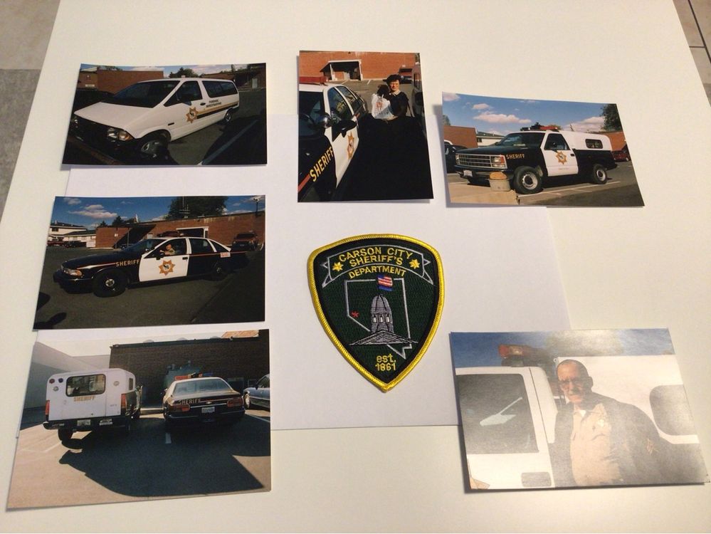 Original Carson City Sheriff Department Fotos & Patch (nr88) (Gebraucht ...
