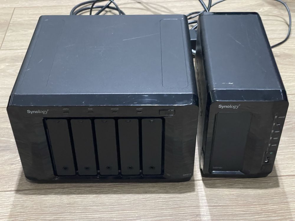 Synology DS710+ NAS mit expansion unit DX513 (Gebraucht) in Staufen für ...