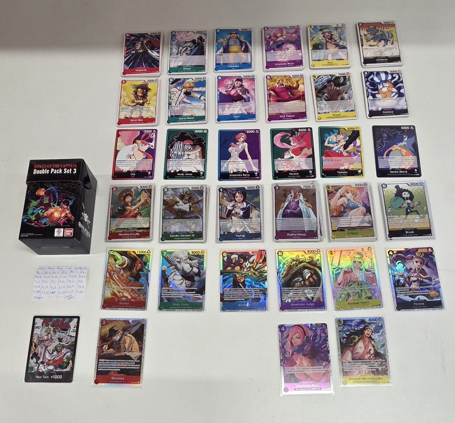 One Piece OP09 (BIG SET) -EMPERORS IN THE NEW WORLD- [OP-09) (Gebraucht ...