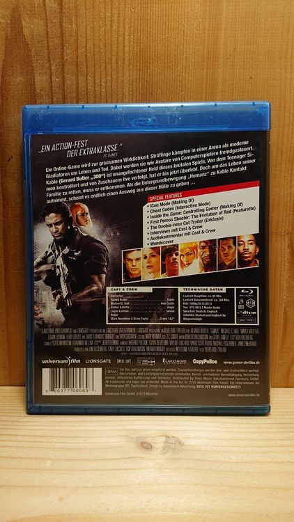 GAMER Blu-Ray mit Gerard Butler | Kaufen auf Ricardo