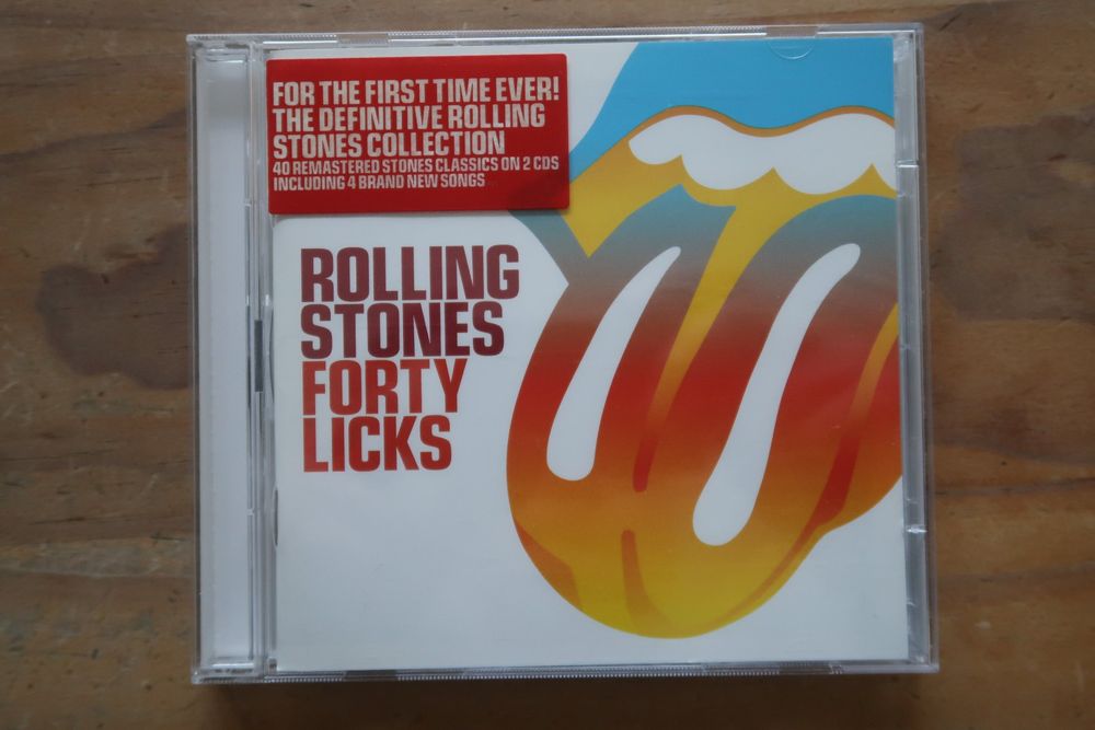 THE ROLLING STONES - FORTY LICKS - BEST OF - 2x CD (Gebraucht) in Basel ...