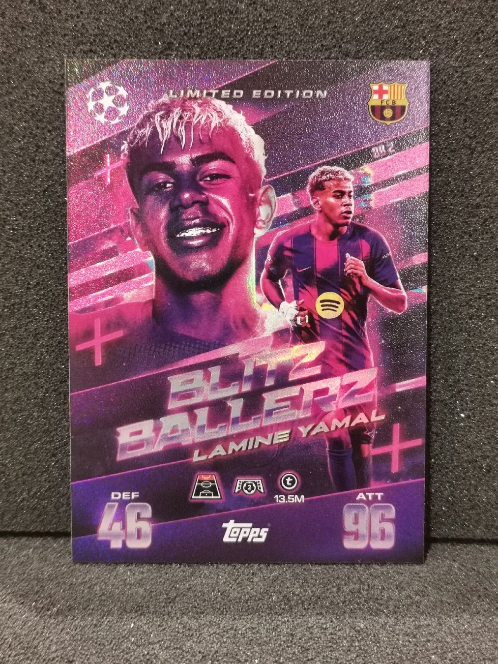 Match attax 2025 /26 Extra Lamine Yamal Blitz Ballerz (Gebraucht) in ...