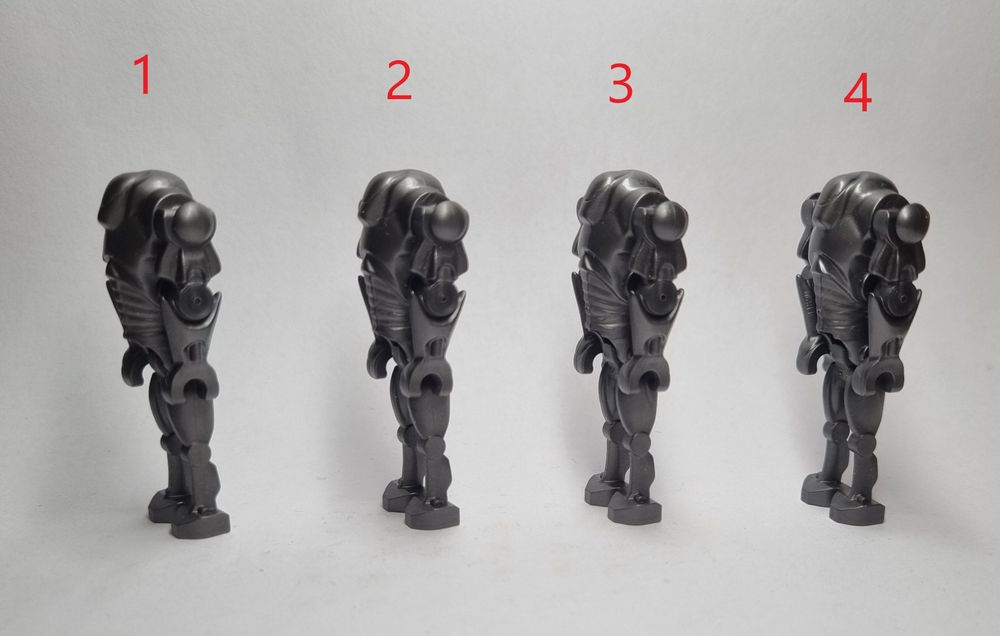 LEGO Star Wars sw0092 Super Battle Droid - Pearl Dark Gray (Neu (gemäss ...