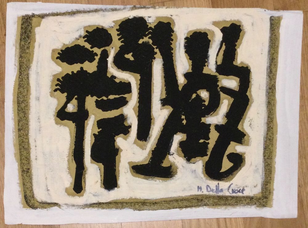 Abstrakte Mischtechnik Unleserlich Signiert (Gebraucht) in Root für CHF 5 – mit Lieferung auf ...