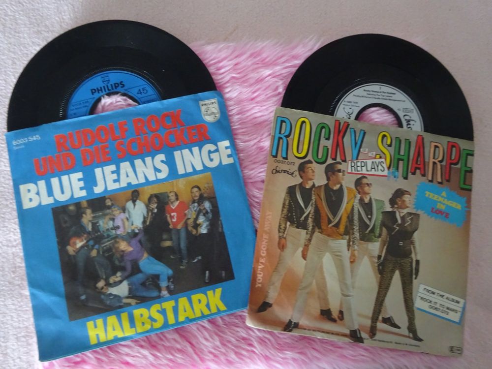 RUDOLF ROCK **HALBSTARK / ROCKY SHARPE **A TEENAGER IN LOV (Gebraucht ...