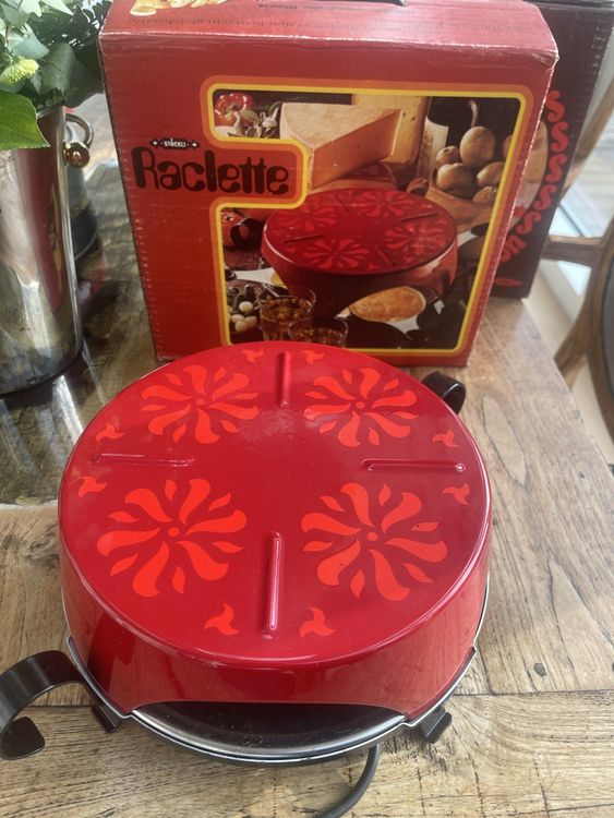 Retro Raclette-Ofen 70er Jahre, Chalet-Chic, OVP (Neu und ...