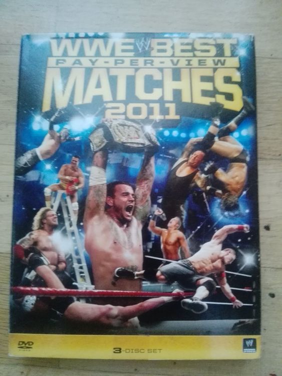 WWE Best Pay-Per-View Matches 2011 (english / Code 1) 3-DVD (Gebraucht) in St.Gallen für CHF 5 ...