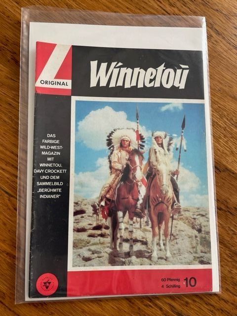 Winnetou Nr. 10 Lehning 1963 mit Sammelmarke Rarität (Gebraucht) in ...