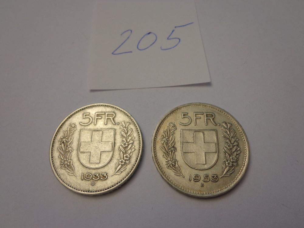 Münzen, Geld, Rappen, Franken, Sammlung, Antik, Silber | Kaufen auf Ricardo