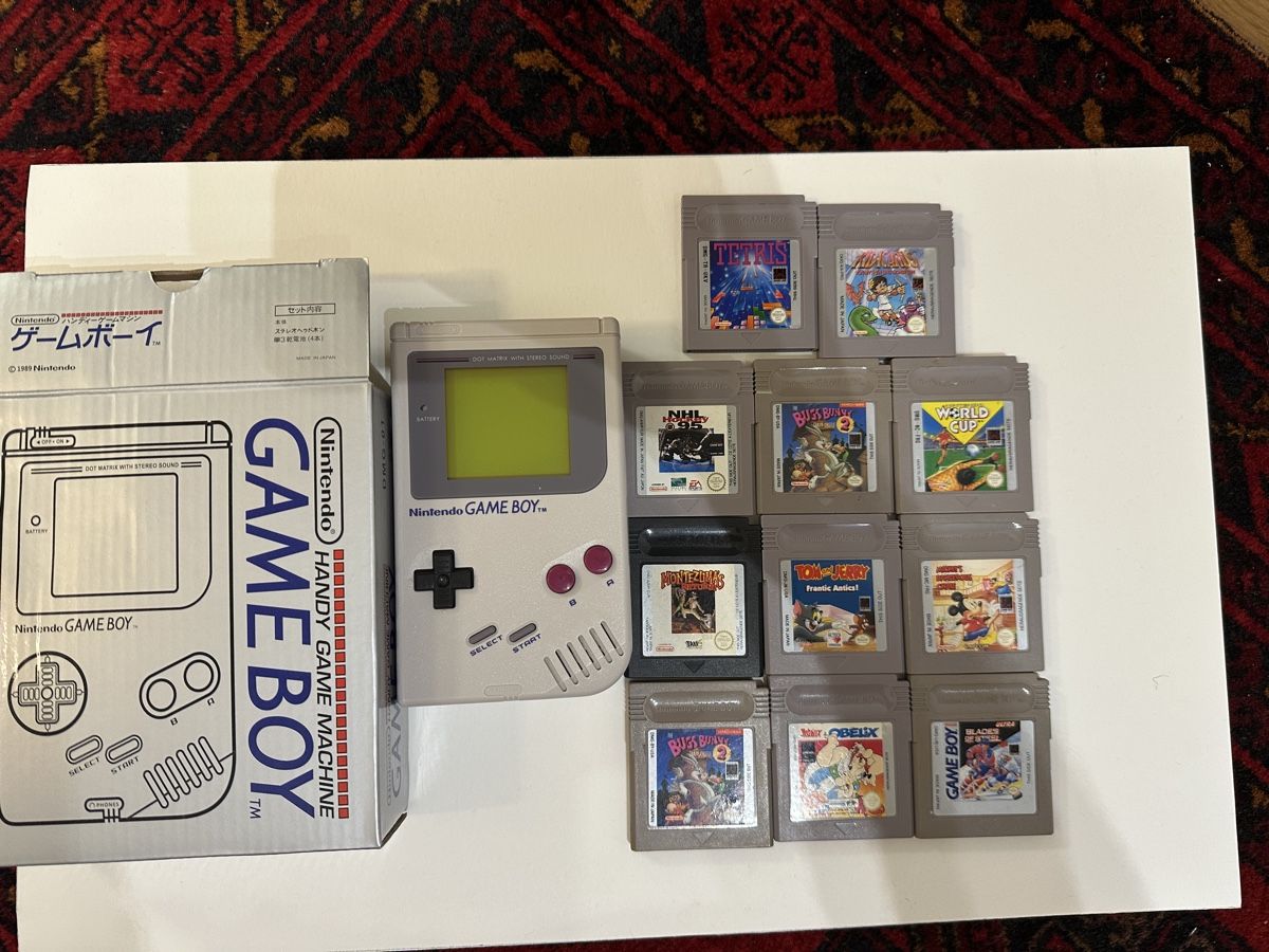 Nintendo Game Boy Classic DMG-01 mit Tetris & Spiele (Gebraucht) in ...