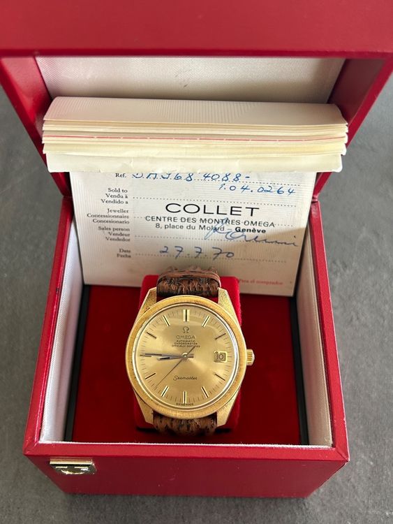 Omega seamaster 18k | Kaufen auf Ricardo