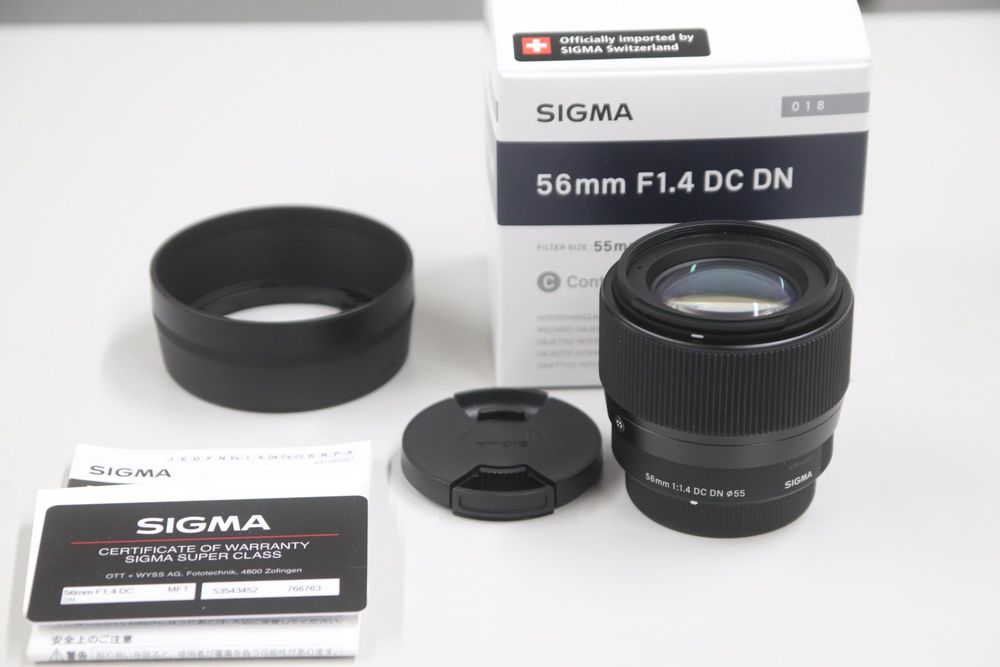 Sigma 56mm / f 1.4 DC DN MFT (Micro Four Thirds) (Gebraucht) in ...
