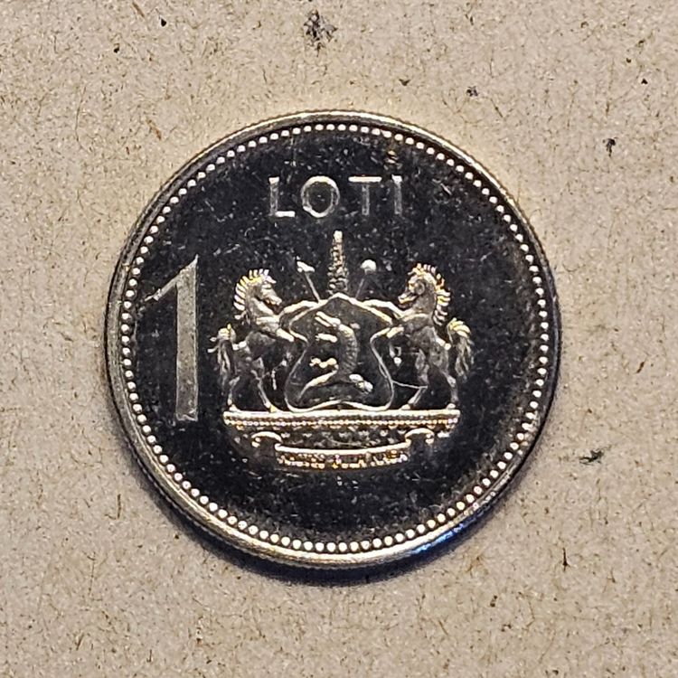 Lesotho - 1998 - 1 loti (SUP/VZ) (Gebraucht) in Bullet für CHF 1.5 – mit Lieferung auf Ricardo ...