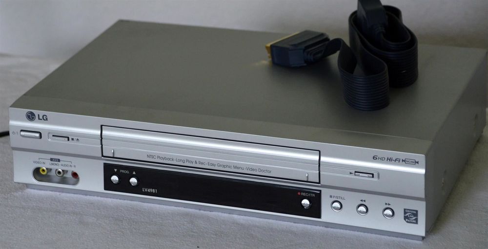 magnétoscope VHS LG LV4981 (Gebraucht) in Collonges für CHF 80 – mit ...