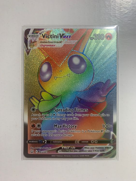 Pokemon Karte Victini Vmax 76/185 (Gebraucht) in Wettingen für CHF 5 ...