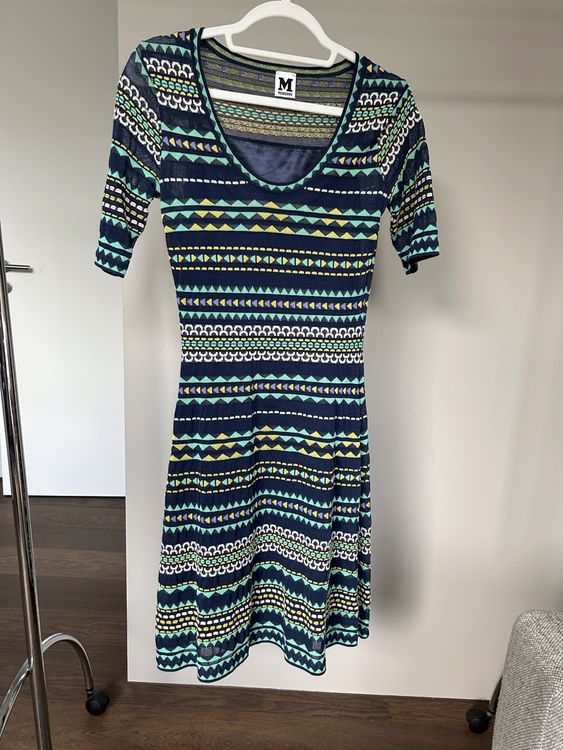 Missoni M Dress Knitted Patterned Turquoise Blue Size 44 (Gebraucht) in Kilchberg ZH für CHF 99 ...