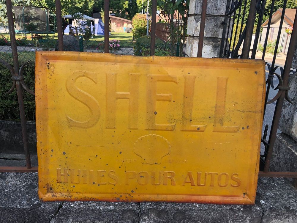 Panneau publicitaire SHELL | Kaufen auf Ricardo