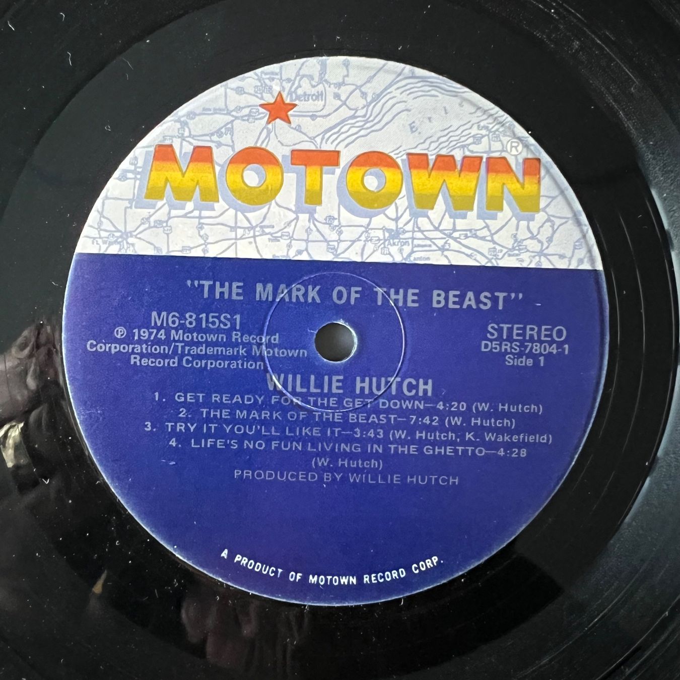 Willie Hutch - The Mark Of The Beast / 1. US-Press. 1974 (Gebraucht) in ...