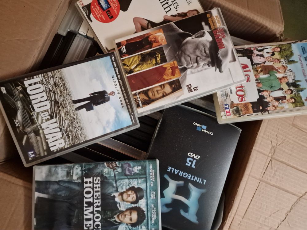 Collection de DVDs (films français et américains surtout) (Gebraucht ...