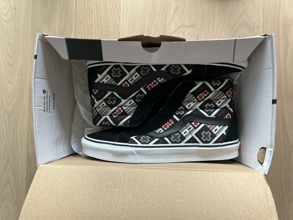Vans x Nintendo Sk8-Hi NES Controller Gr. 43 NEU (Neu und ...