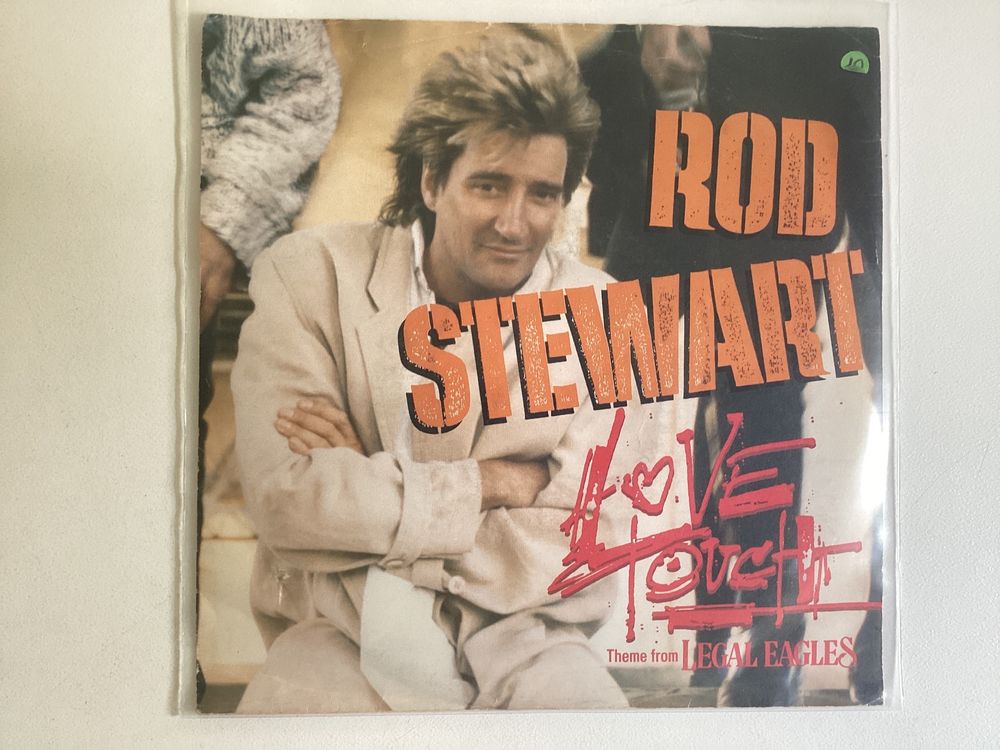 Rod Stewart Single - Love Touch / Heart Is On The Line (Gebraucht) in ...