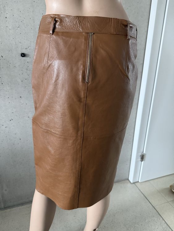 ESPRIT Echtleder Rock Gürtel Gr.36-38 Lederrock Neu 299 (Neu (gemäss ...