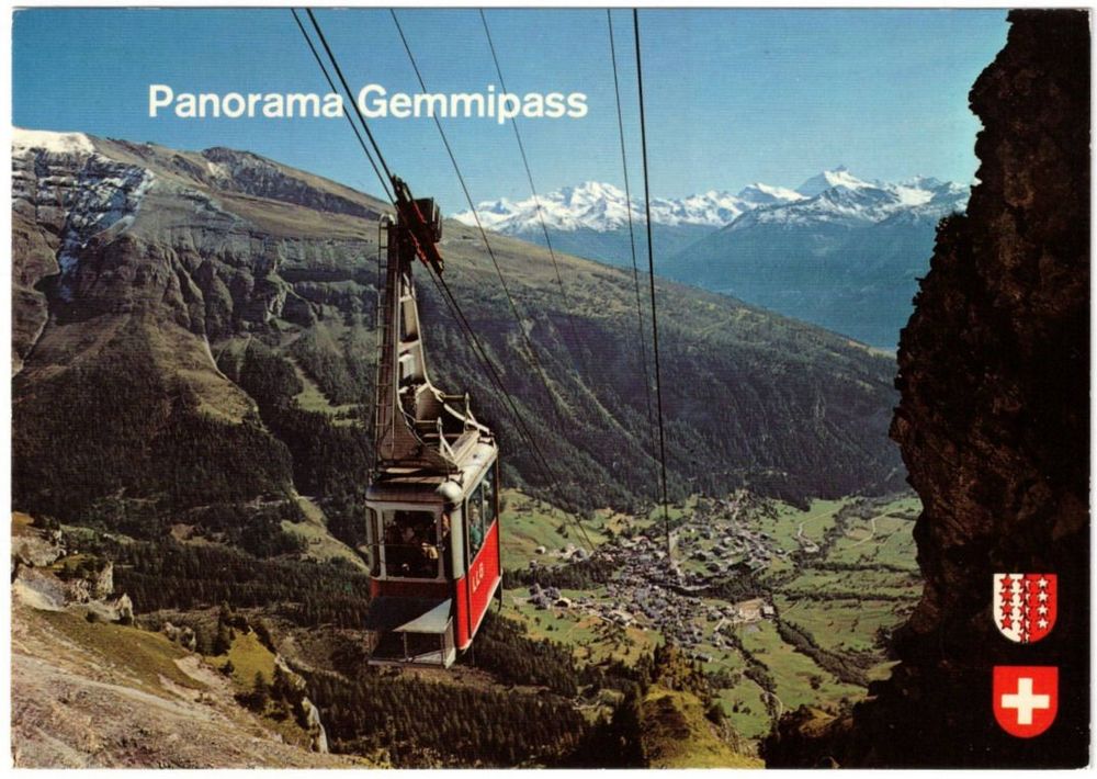 Leukerbad - Luftseilbahn Gemmi (Gebraucht) in Binningen für CHF 2 – mit Lieferung auf Ricardo kaufen
