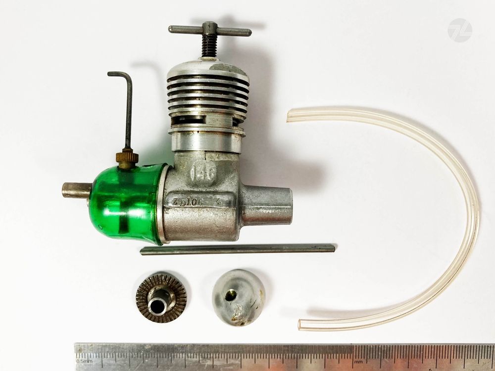 ED 1.46 cc Vintage RC Modellflugzeugmotor Diesel Motor Bee | Kaufen auf ...