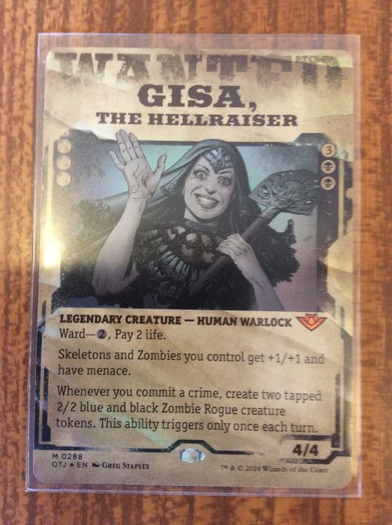 MTG - Gisa, the Hellraiser (0288 - Showcase) x1 (Neu (gemäss ...