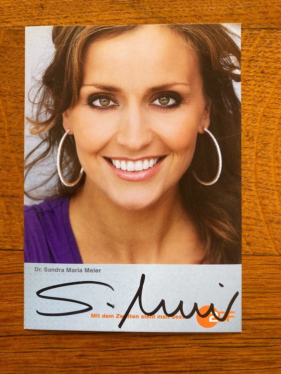 Dr. Sandra Maria Meier / orig. AK (Neu (gemäss Beschreibung)) in Lovens für CHF 5 – mit ...