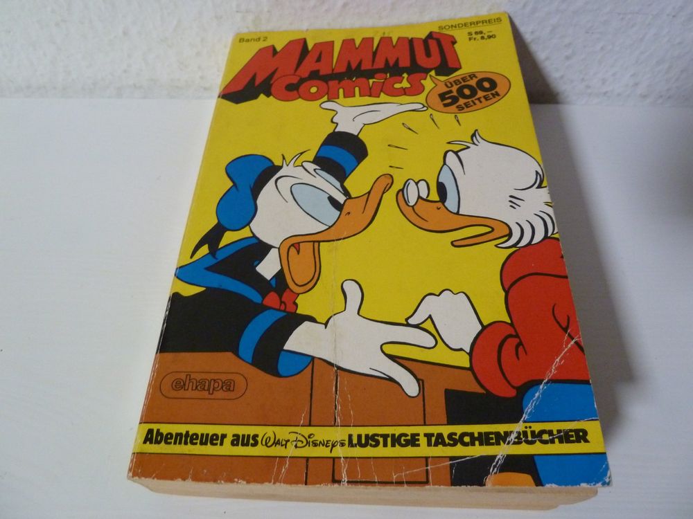Walt Disneys Mammut Comics, Band 2, über 500 Seiten, aus LTB (Gebraucht ...
