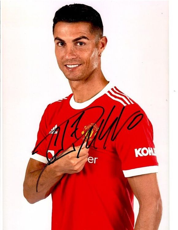 Cristiano RONALDO : TOP AUTOGRAMM (Gebraucht) in Egg b. Zürich für CHF ...