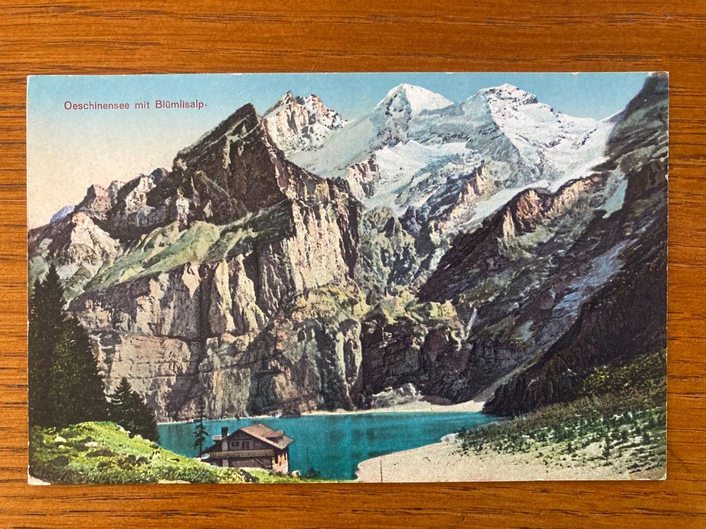 Oeschinensee mit Blümlisalp | Kaufen auf Ricardo