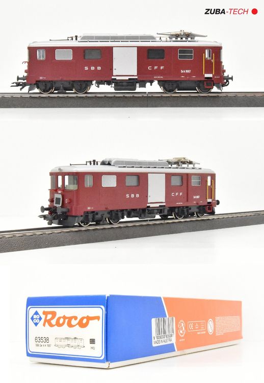 Roco 63538 Gepäcktriebwagen De 4/4 SBB, H0 GS Analog mit OVP (Gebraucht ...