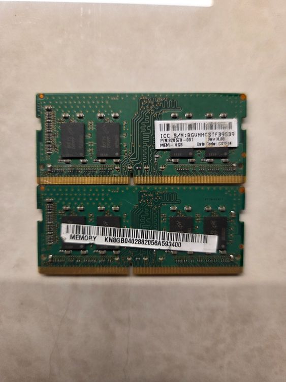 Micron 2x8 GB DDR4 2666 Ram (Gebraucht) in Zihlschlacht für CHF 25 ...