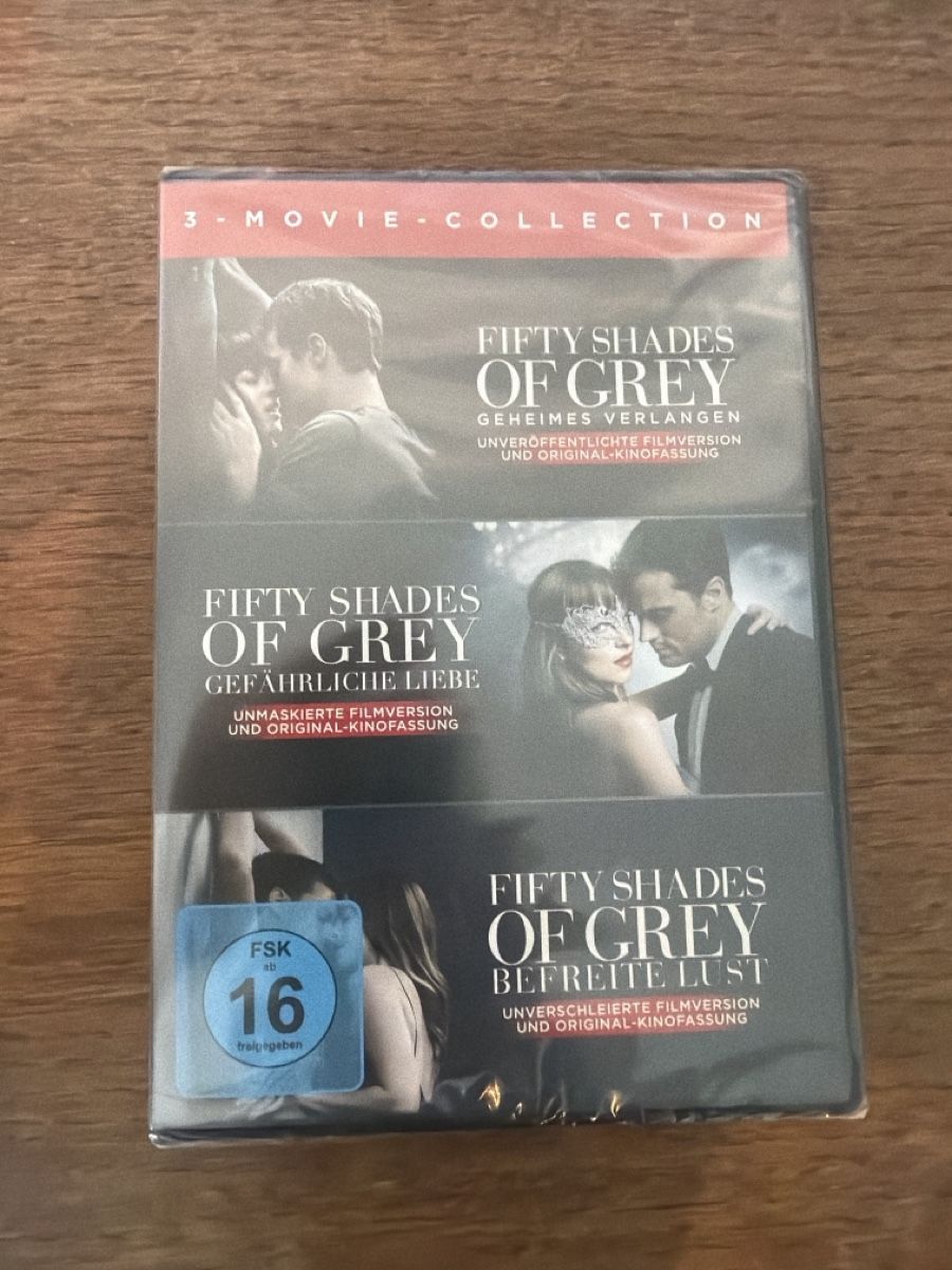 Fifty Shades of Grey - Trilogie DVD Box - NEU & OVP (Neu und ...