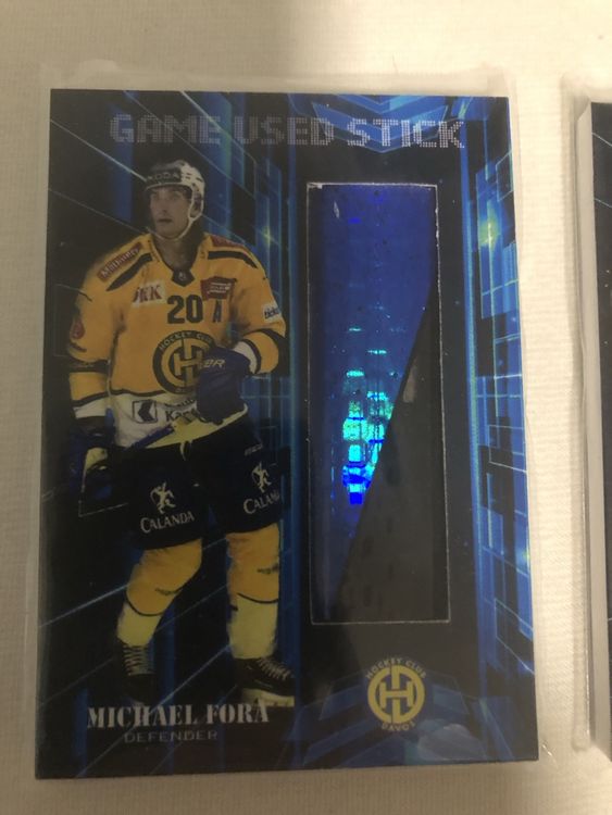 Michael Fora HCD Ambri Piotta Hockey Stick Card (Gebraucht) in ...