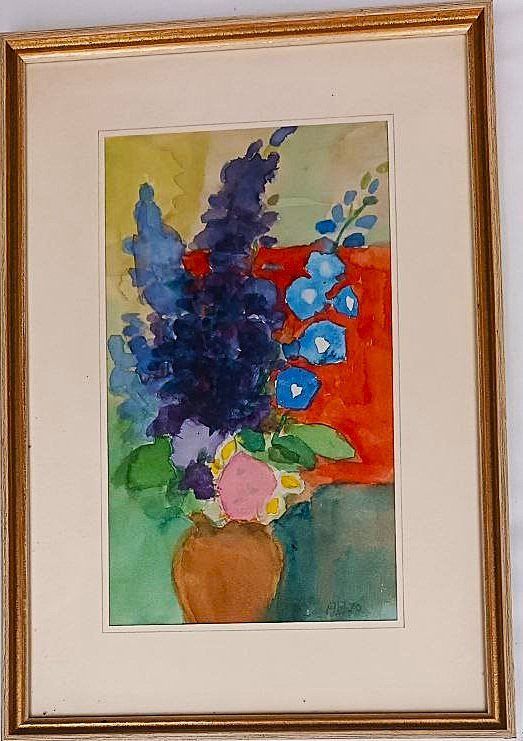 Aquarell Gret Spengler, gerahmt 17x28 (Gebraucht) in Dürnten für CHF 29 – nur Abholung auf ...