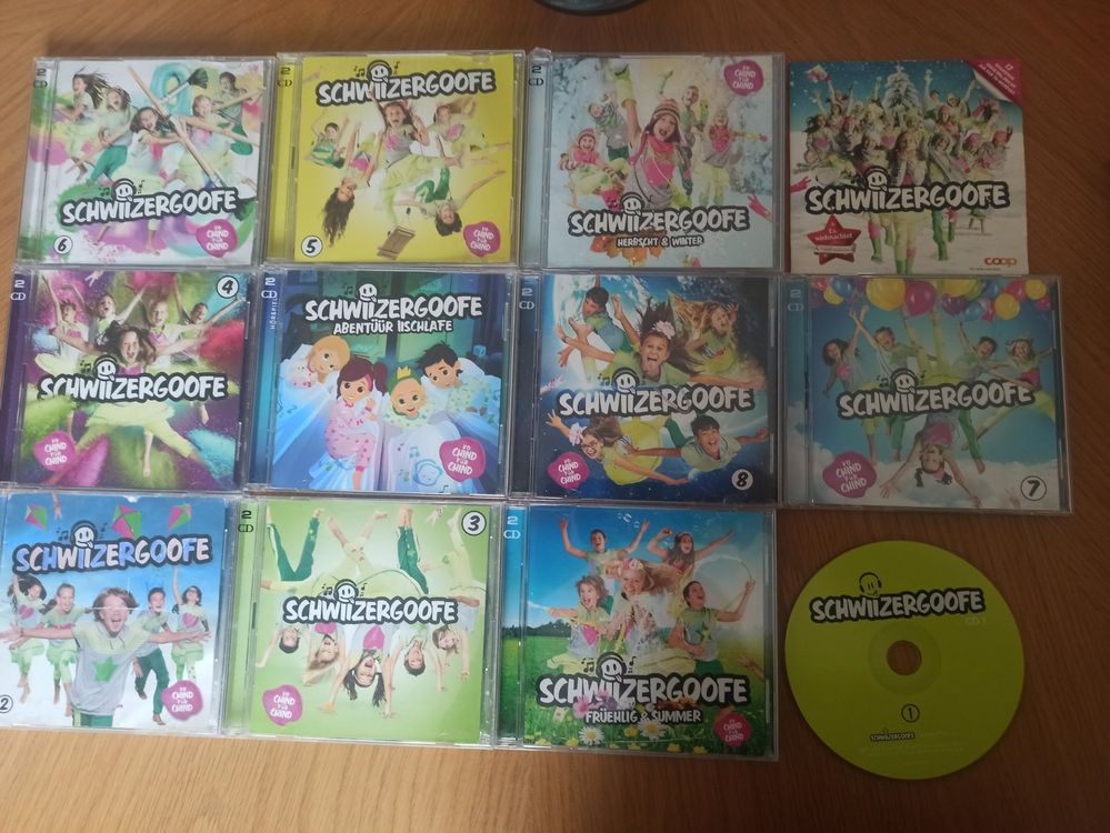 Cds Schwiizergoofe 12 Stk (Gebraucht) in für CHF 70 – mit Lieferung auf Ricardo kaufen