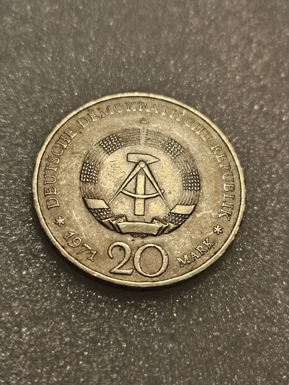 20 Mark Gedenkmünze Thälmann 1886-1944 (Gebraucht) in Riehen für CHF 12 ...