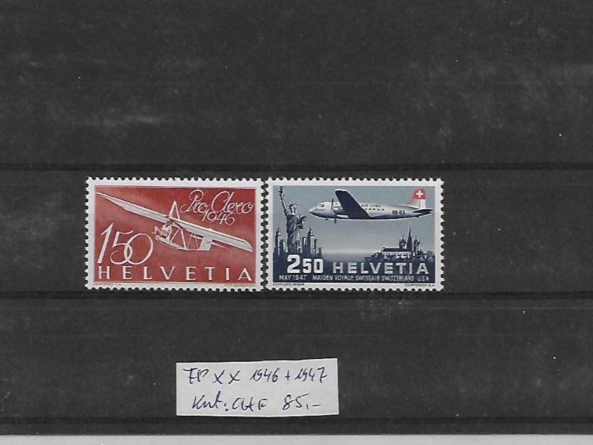 FP ** 1946 +1947 Kat: CHF 85.- | Kaufen auf Ricardo