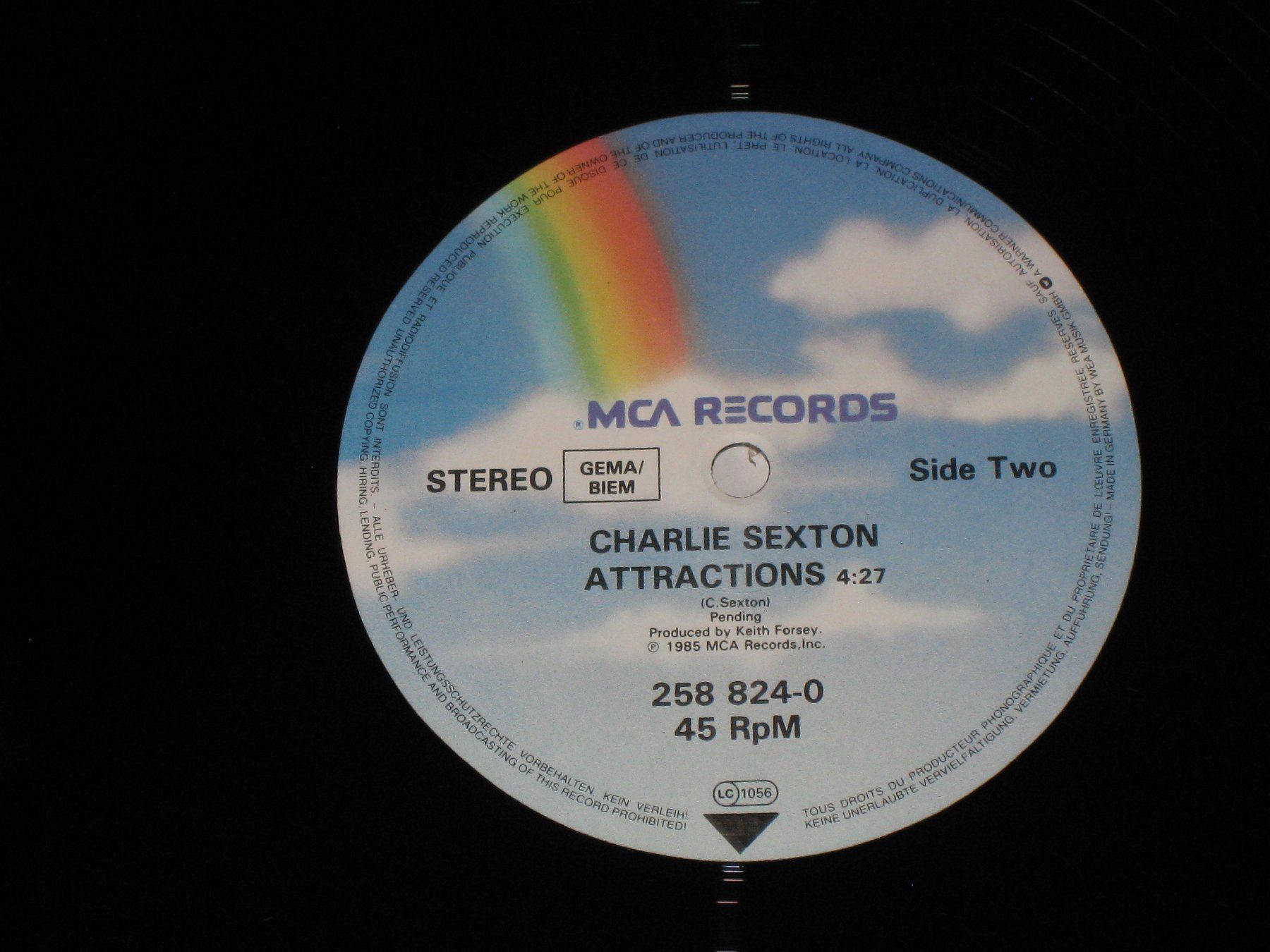 MAXI - CHARLIE SEXTON - BEAT'S SO LONELY (Gebraucht) in Steckborn für ...